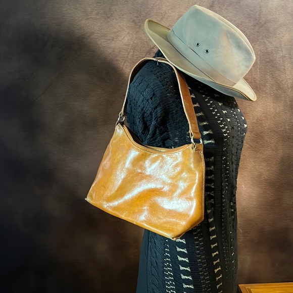 Vera Pelle | Bags | Camel Light Brown Genuine Italian Leather Small ...